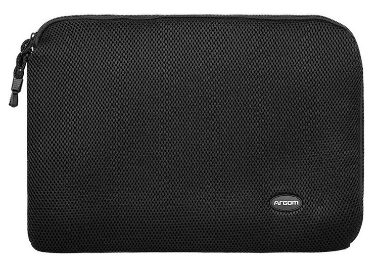 FUNDA PARA PORTATIL DE HASTA 14″ ARGOM, NEGRA ANTI-SHOCK, TIPO TRAJE DE ...