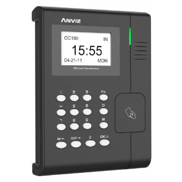 RELOJ PROXIMIDAD PARA CONTROL DE ASISTENCIA COD+RFID, ANVIZ OC180 – PVL ...