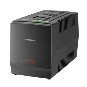 ESTABILIZADOR REGULADOR DE VOLTAJE APC LINE-R 1200VA 600W, DE 3 SALIDAS ...